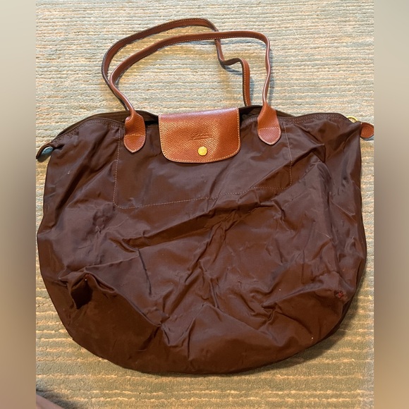 Longchamp | Bags | Brown Longchamp Tote | Poshmark